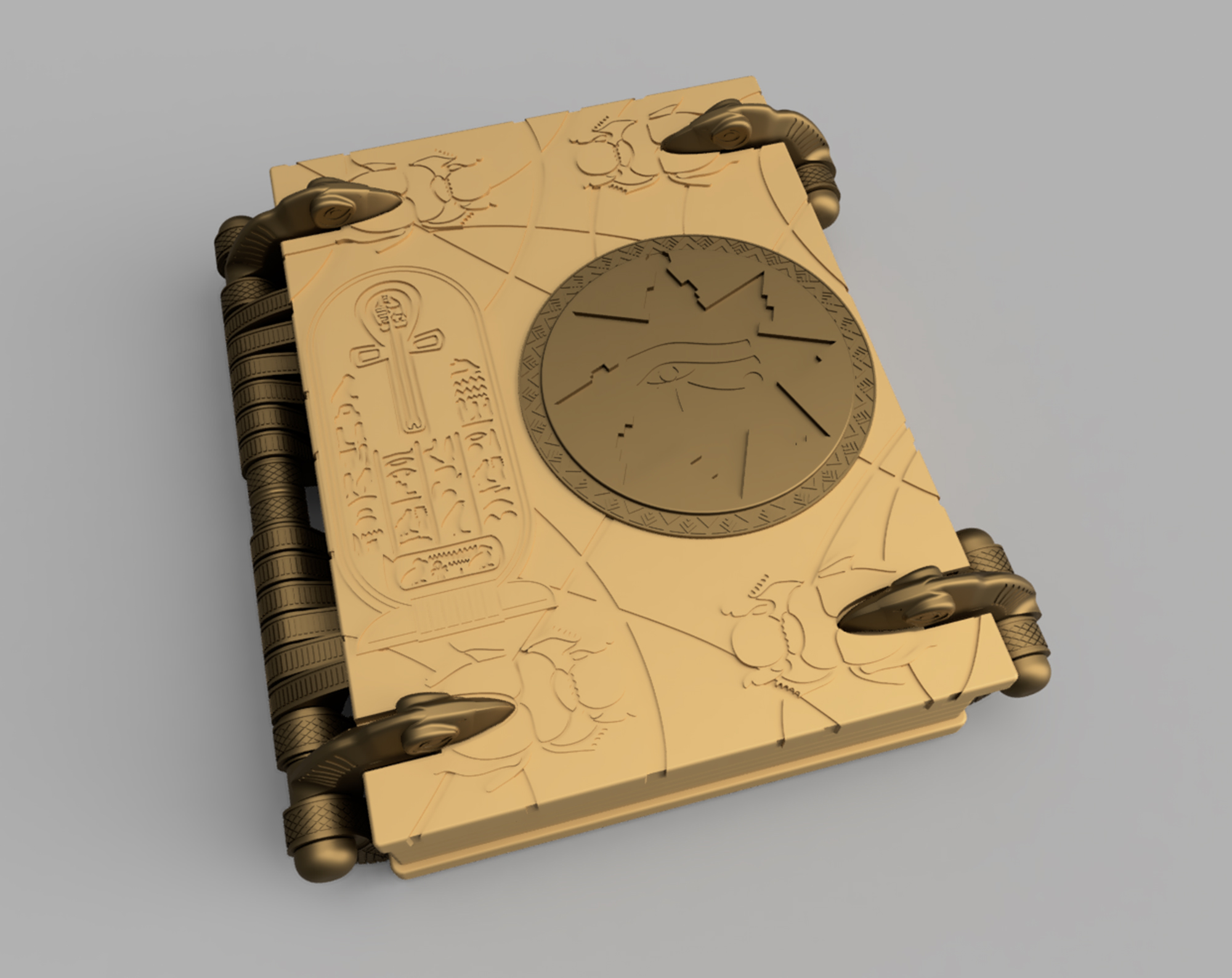 The Book of Amun-Ra / Living from The Mummy (3D Printing Files)